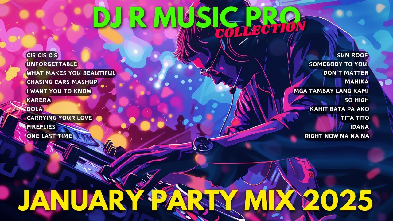 January Party Mix 2025 | Dj Ronzkie RmX Music Pro - YouTube