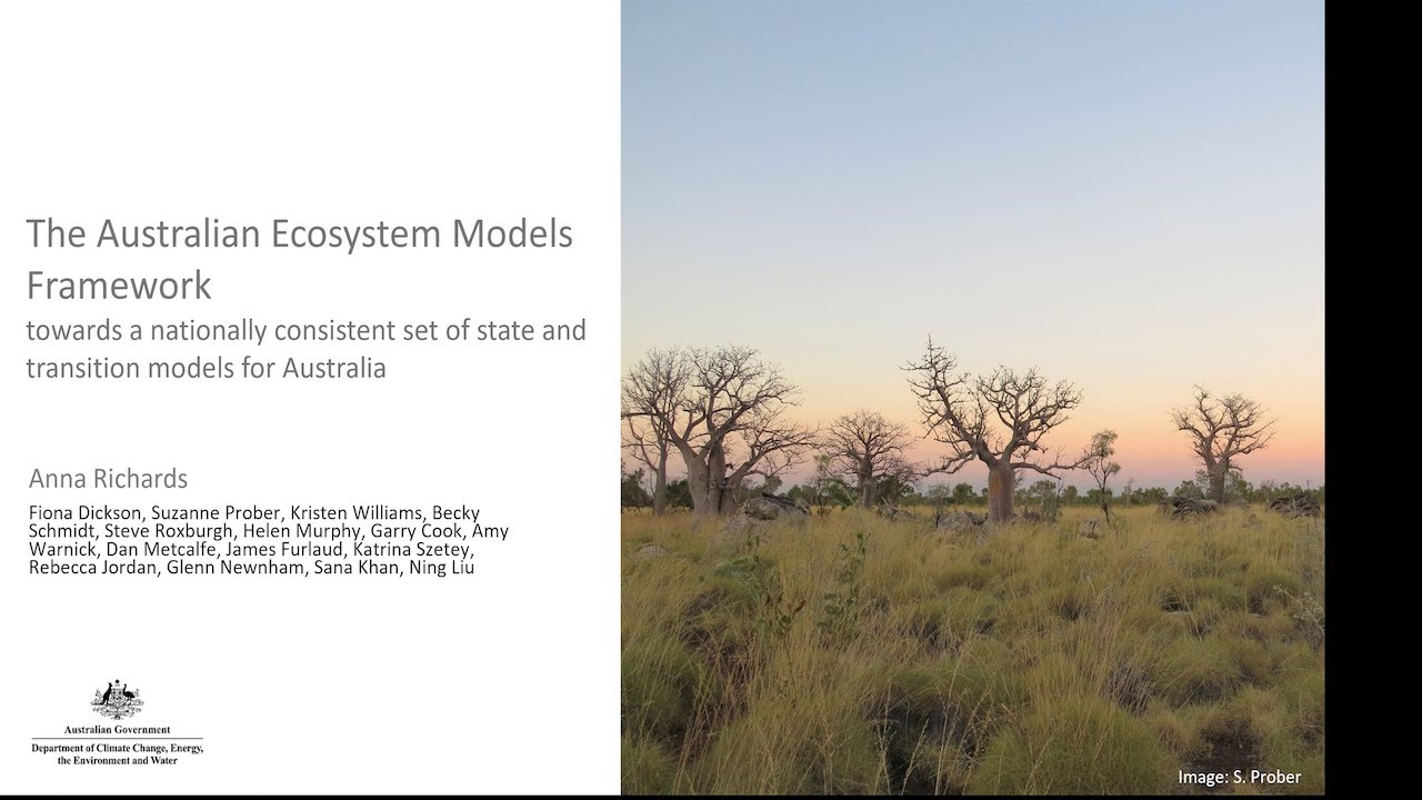 The Australian Ecosystem Models Framework | Anna Richards (CSIRO Australia) - YouTube