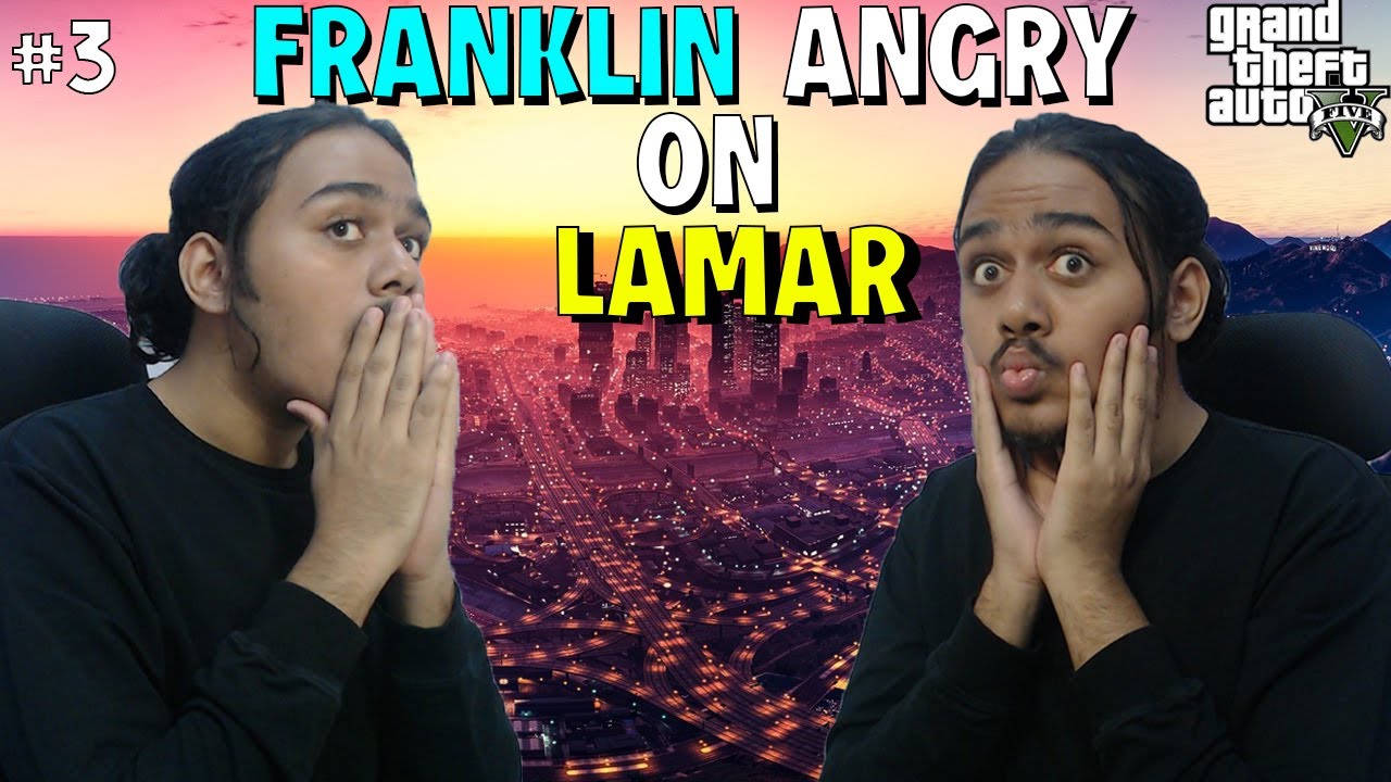 Franklin Angry on Lamar -GTA 5 Fight Scene - YouTube