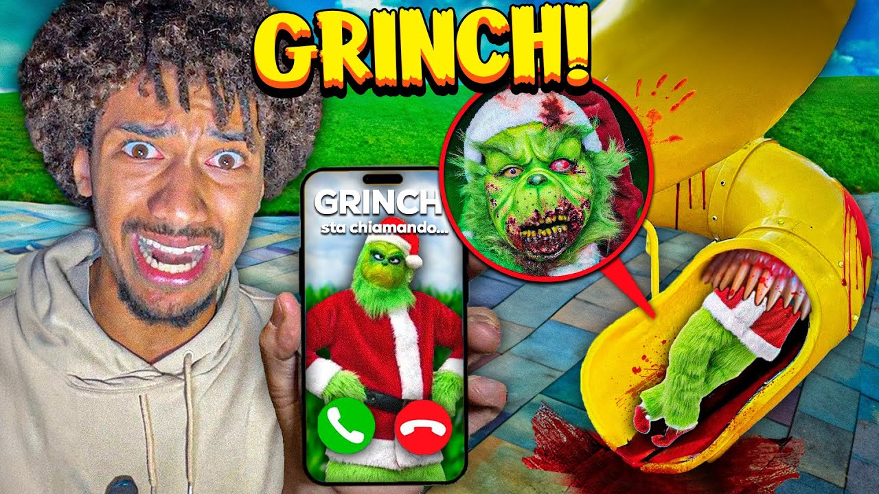 SE VEDI il "GRINCH EXE" sullo SLIDE EATER ALLE 3 di NOTTE, SCAPPA ...
