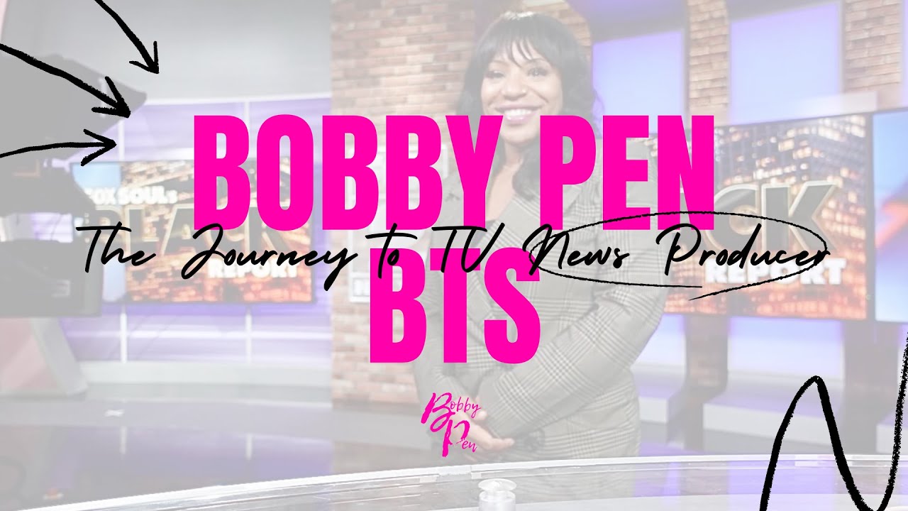 Come To Work with a TV News Producer • Bobby Pen BTS • Fox Soul Black ...