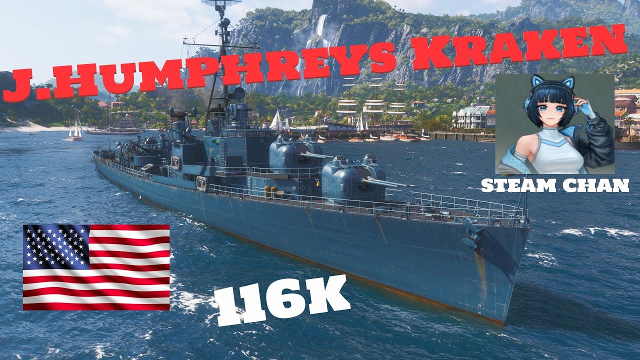 World of Warships - J. Humphreys Kraken!!! - YouTube
