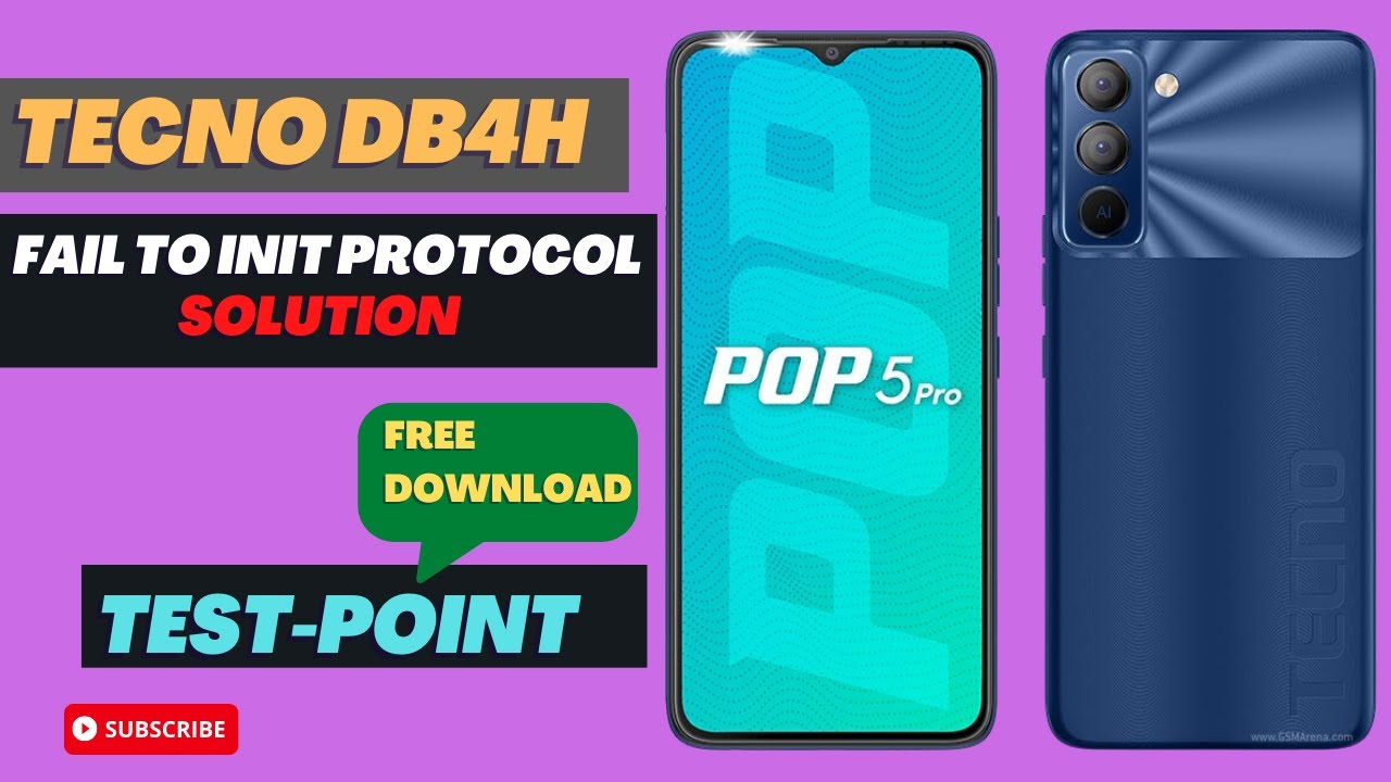 Tecno POP 5-Pro [Bd4h] "Error; Fail to Init Protocol". Solution 2023🔥 ...