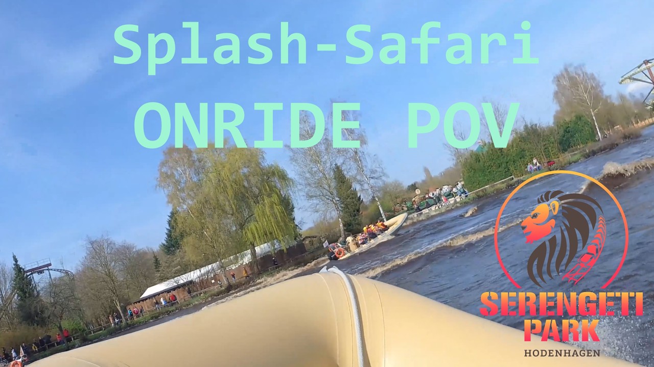 Splash-Safari | Serengeti Park | ONRIDE POV - YouTube