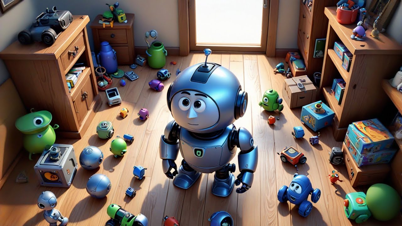 The Robot Who Lost His Keys 🤖🔑 | Learning Adventure for Kids | Fun ...
