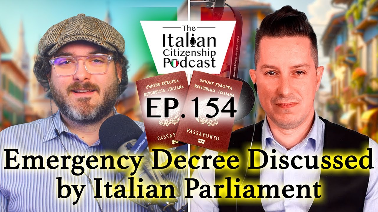 Italian Citizenship Decree Being Discussed in Parliament – What Could ...