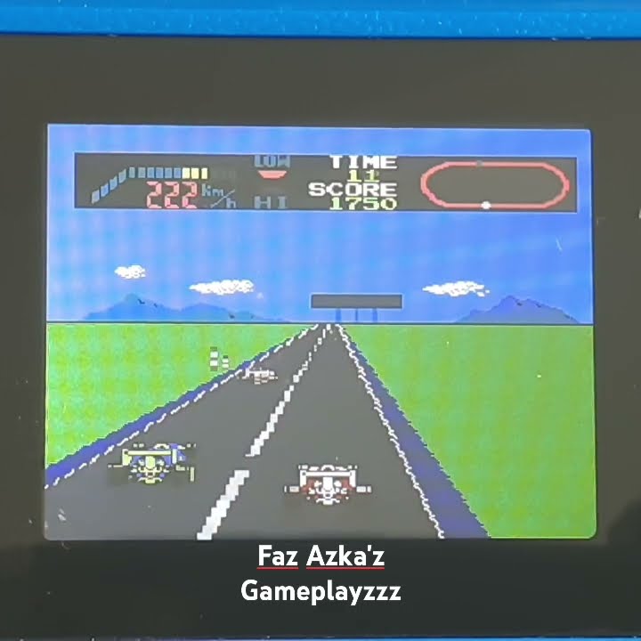 I play F1 Race in my Gameboy. Skill level 1 - YouTube