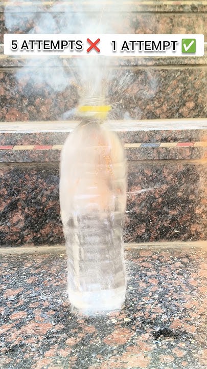 Water Bottle 🍾 vs Firecracker 🧨 | #shorts @CreateOwn1 - YouTube