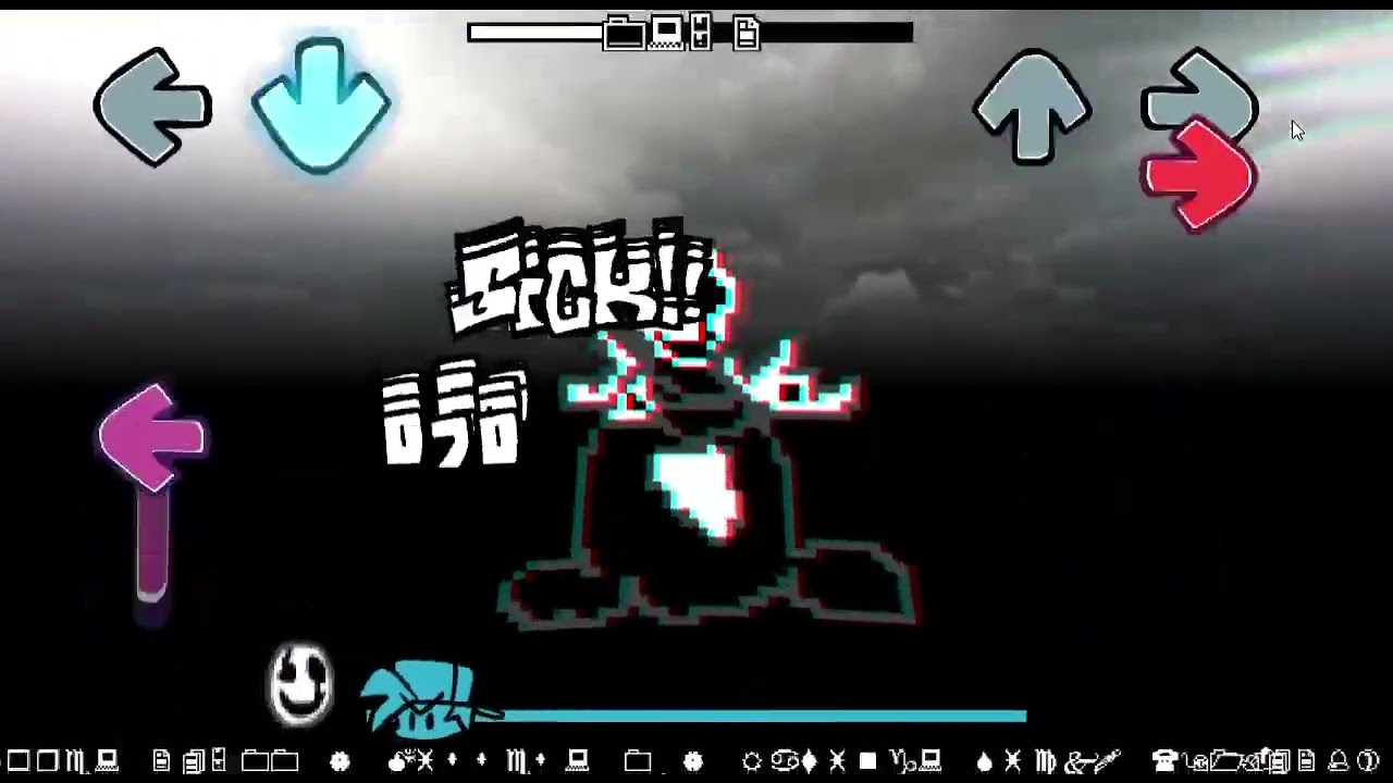FNF vs Gaster Rapping FC - YouTube