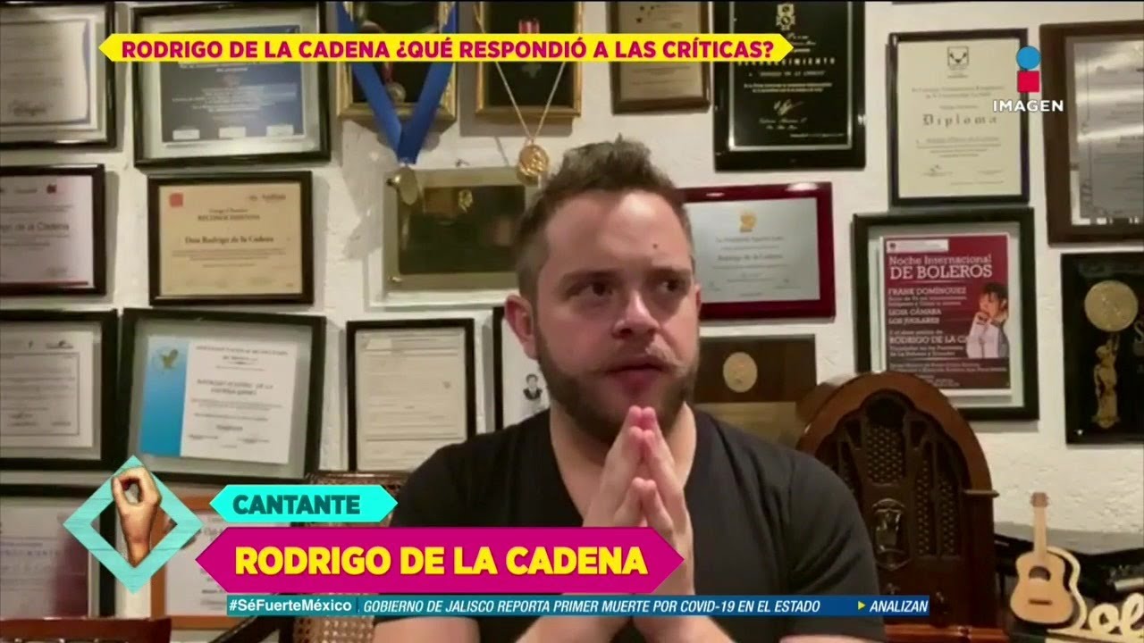 Rodrigo de la Cadena responde a críticas por hacer evento en cuarentena ...