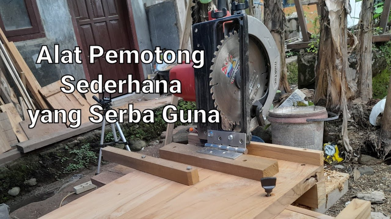 membuat alat pemotong kayu sederhana #make simple wood cutting tools ...