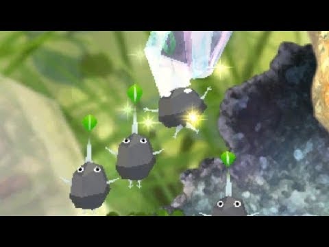 Hey! Pikmin - Sector 3 / Area A: Crystal Tunnels (No Deaths) - YouTube