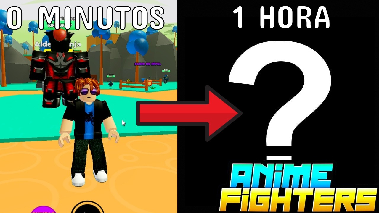 Onde eu chego em 1 hora do anime fighters em 2026 - YouTube