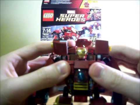 LEGO MARVEL Super Heroes 76301 "The Hulk Buster Smash" Set Review - YouTube