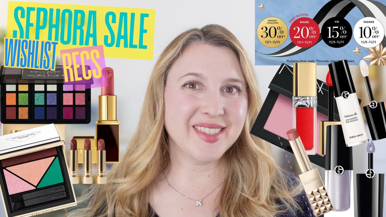 SEPHORA RECOMMENDATIONS & WISHLIST | Fall VIB Sale 2024 - YouTube