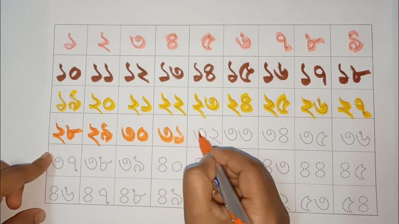 How to Write Bengali Numbers 1 2 3 4 | Ek Dui Tin|এক দুই তিন| Bangla ...