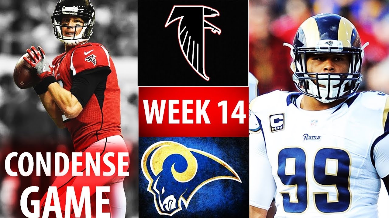 2016 🁢 ATL Falcons @ LAR Rams 🁢 Week 14 🁢 Condense Game