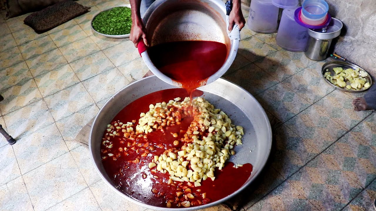 Rajkot Famous Bhungara Bateta Recipe Video | King Of Kathiyawadi Snacks ...