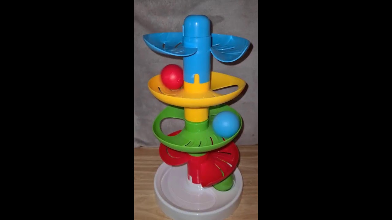 TWIST AND TWIRL TUMBLE TOWER BALLS SPINNING JUMPING - YouTube