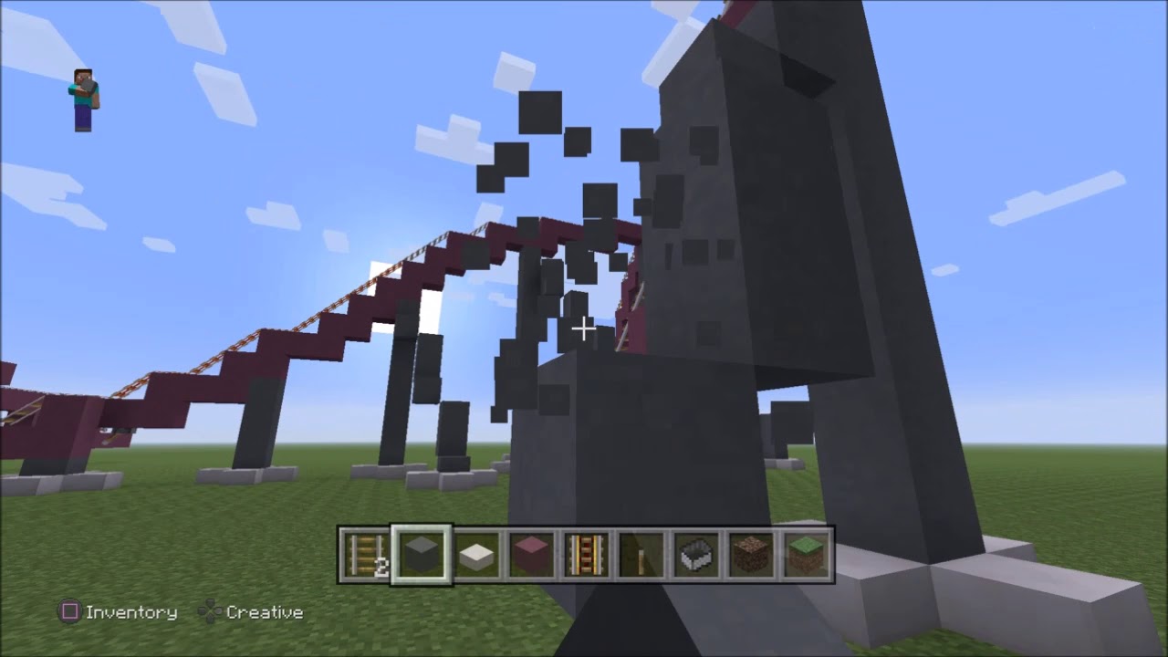 DC Rivals Hypercoaster - Minecraft Time-Lapse #2 - YouTube