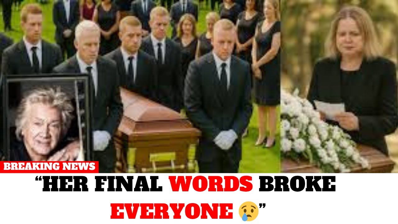 John Lodge Funeral, Wife Kirsten Lodge Tribute Is STUNNING! - YouTube