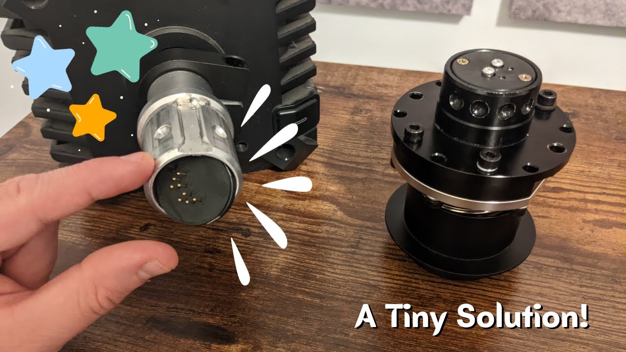 The Best Solution for Using 3rd Party Wheels with Fanatec Wheelbases ...