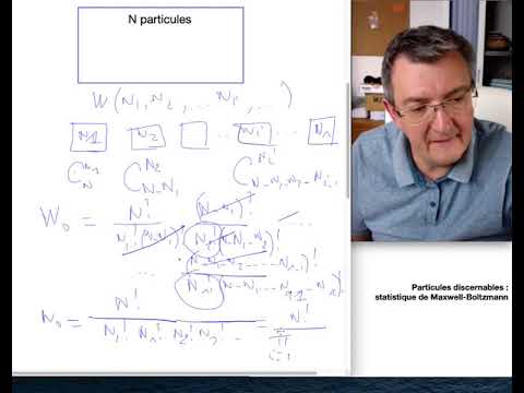 Particules discernables - Statistique de Maxwell Boltzmann - partie 1 ...