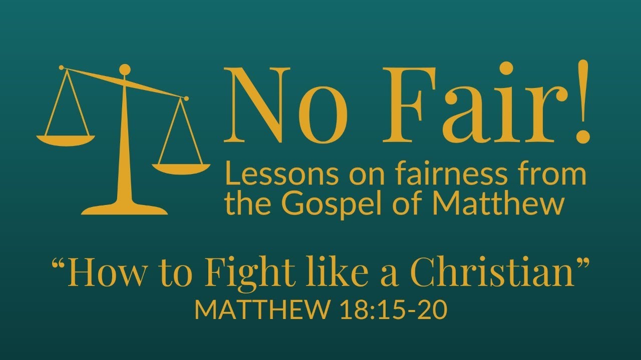 How to Fight like a Christian (Live September 10th) - YouTube