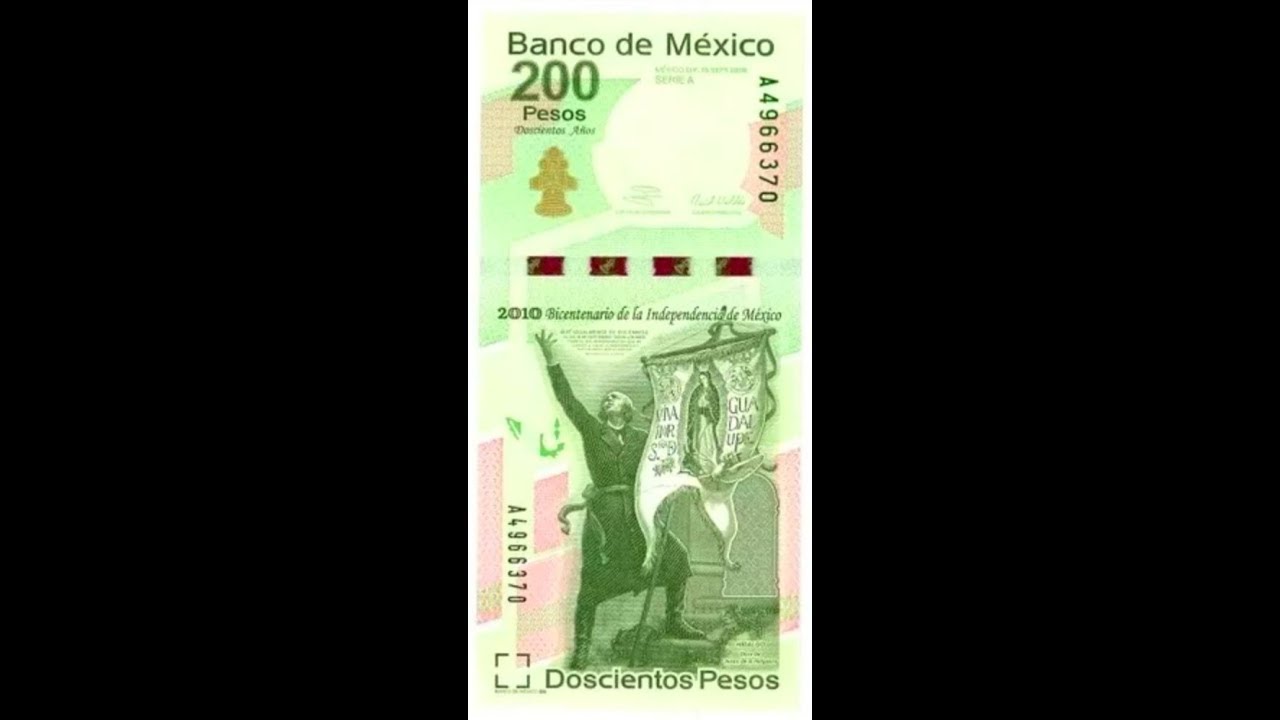 BILLETE DE 200 PESOS BICENTENARIO 2010 ))) *** ((( CON SU PRECIO ...