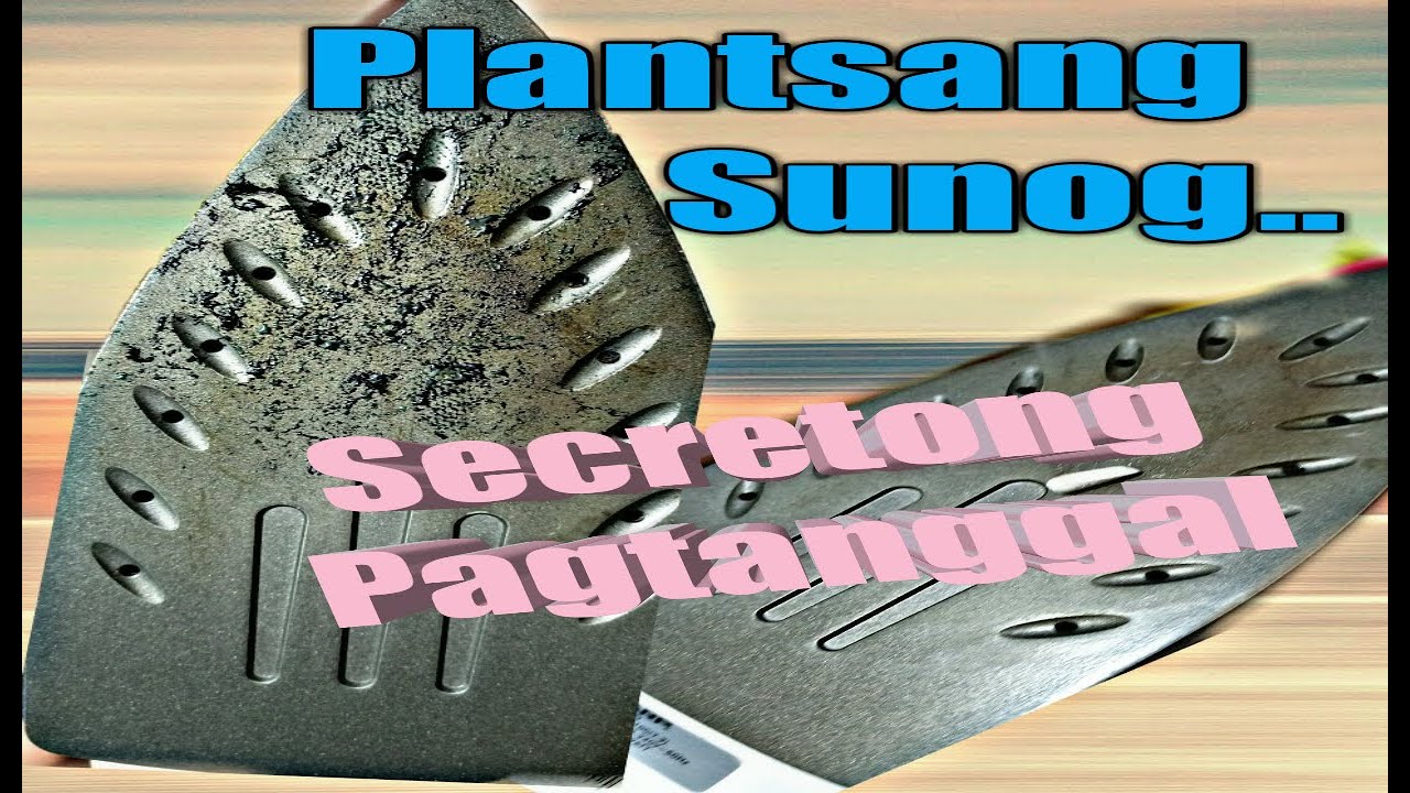 BIBILIB KAYO PAANO MATANGGAL ANG SUNOG NA TELA SA PLANTSA(TRICKS & TIPS ...