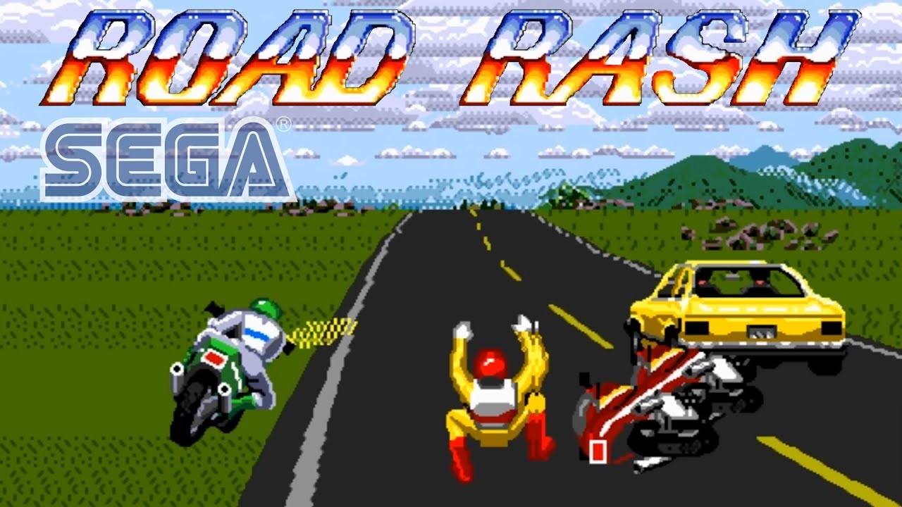 Road Rash (16 Bit Sega Genesis) - Прохождение первой части Роад Раш на ...