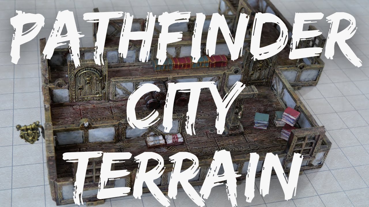 Pathfinder City of Absalom Terrain from Archon Studio - YouTube