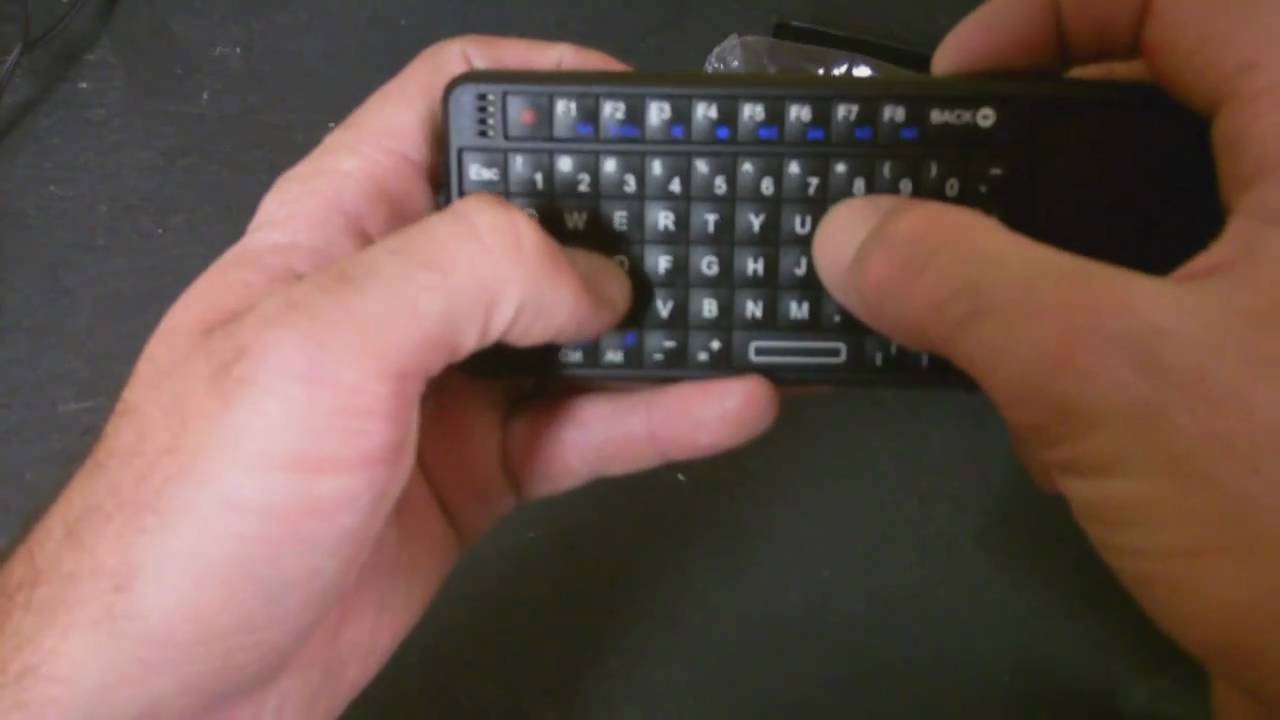 rii 2.4ghz wireless mini keyboard unboxing and review 720p - YouTube