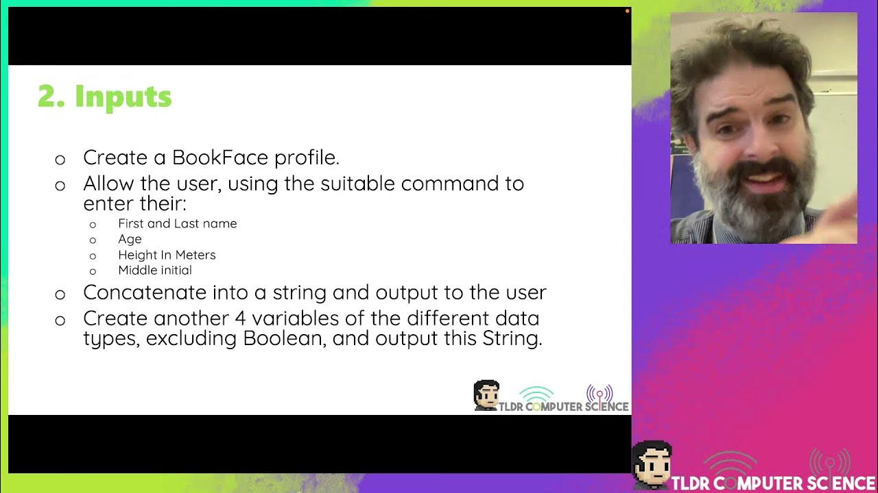 Java Programming Tutorial 2 - Inputs - YouTube
