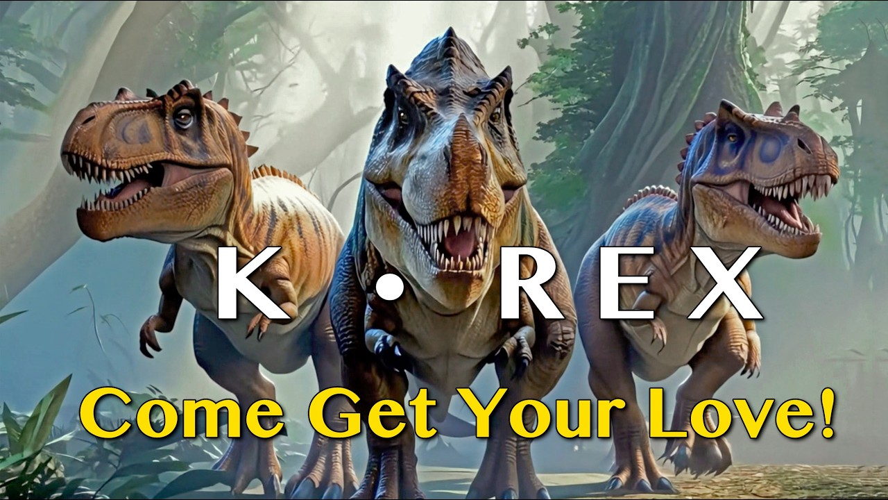 K•REX: Come Get Your Love! Bringing Jurassic Funk to the dancefloor ...