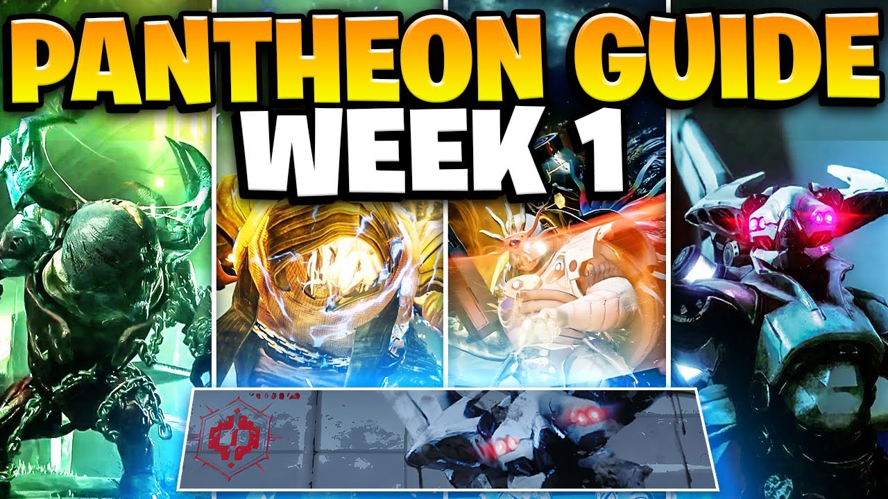 The COMPLETE Week 1 Pantheon Guide (Weapons, Loadouts, & Platinum Score ...