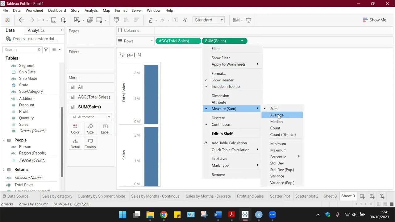 49 Creating Calculated fields - YouTube