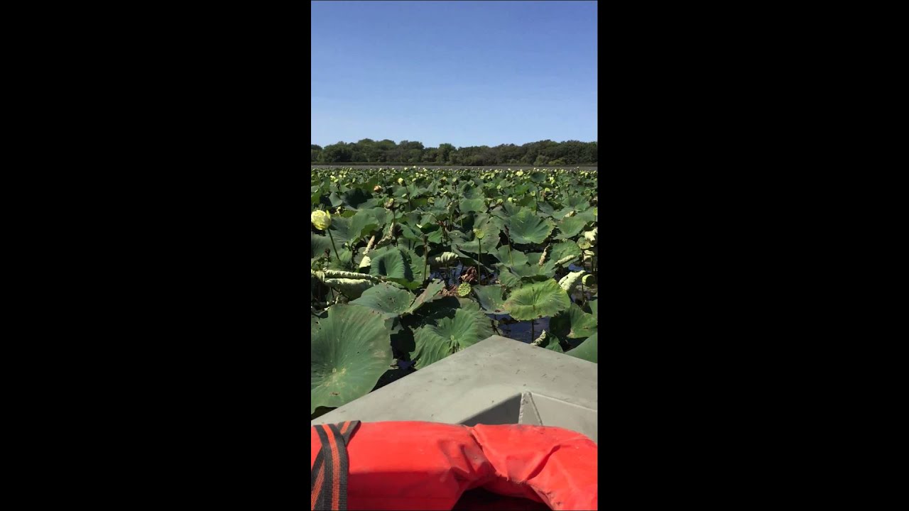 27 hp Beavertail Mud Motor Blind on 15ft Jon boat. flotation pods Barry ...