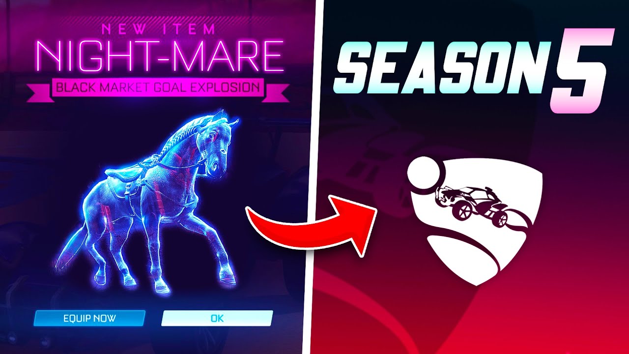 All NEW SEASON 5 ITEMS On Rocket League! - YouTube