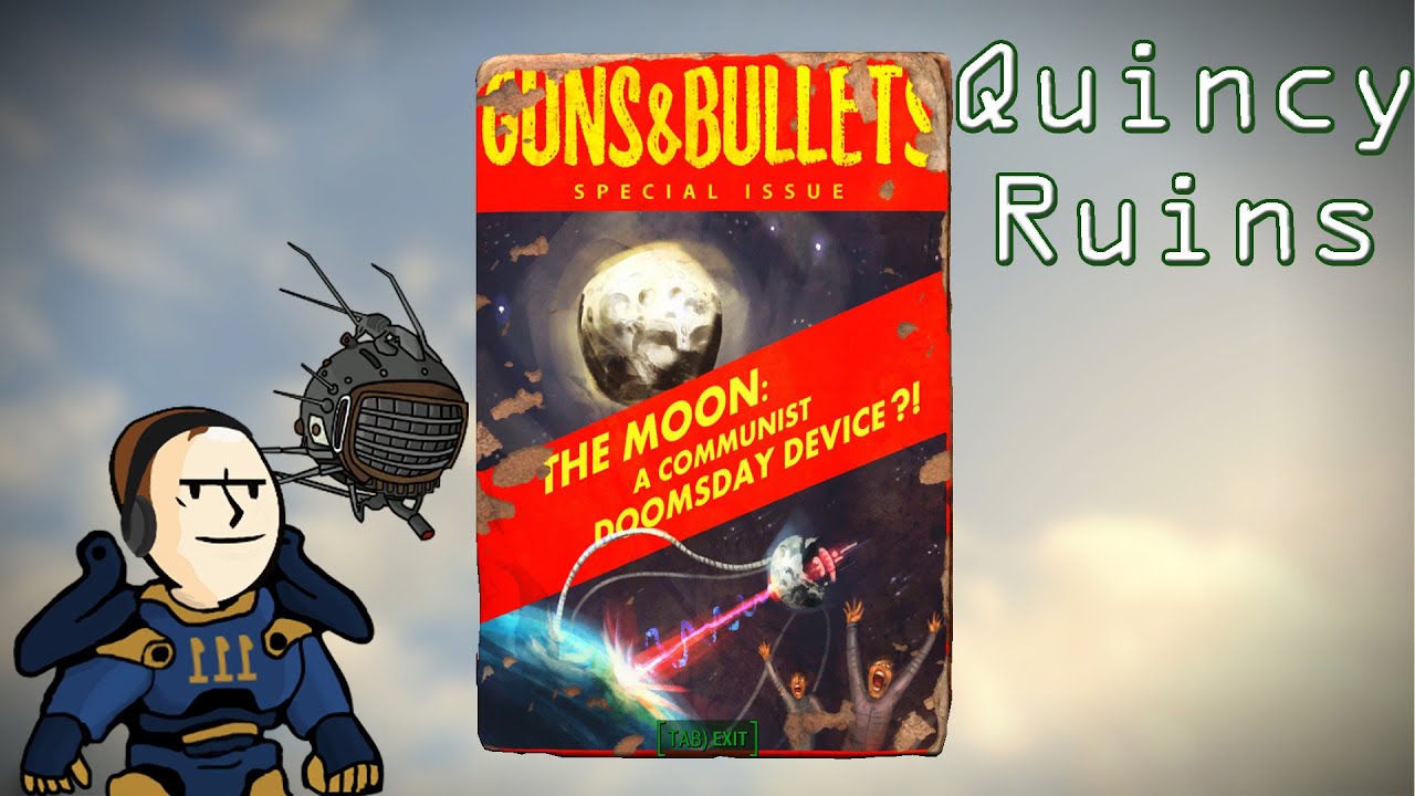 Fallout 4 - Quincy Ruins - Guns and Bullets Location - YouTube