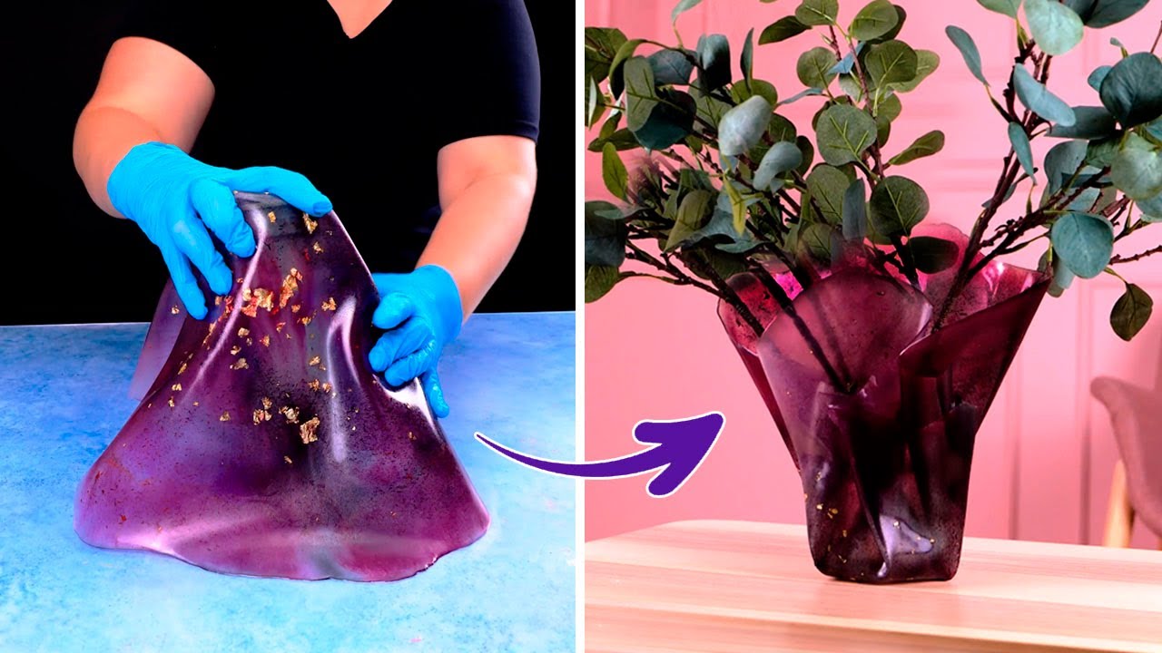 Mesmerizing Epoxy Crafts You Can Make in Minutes || Epoxy Resin Ideas ...