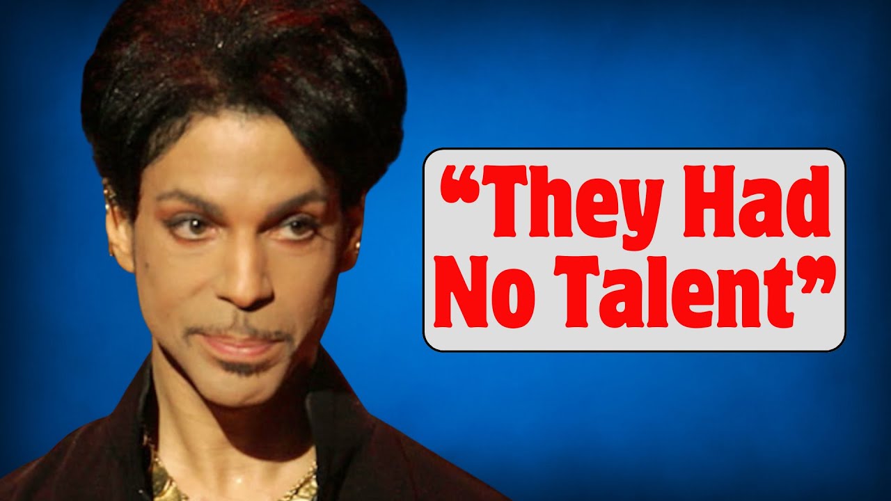 Prince Finally Revealed The 5 Bands He HATED The Most - YouTube