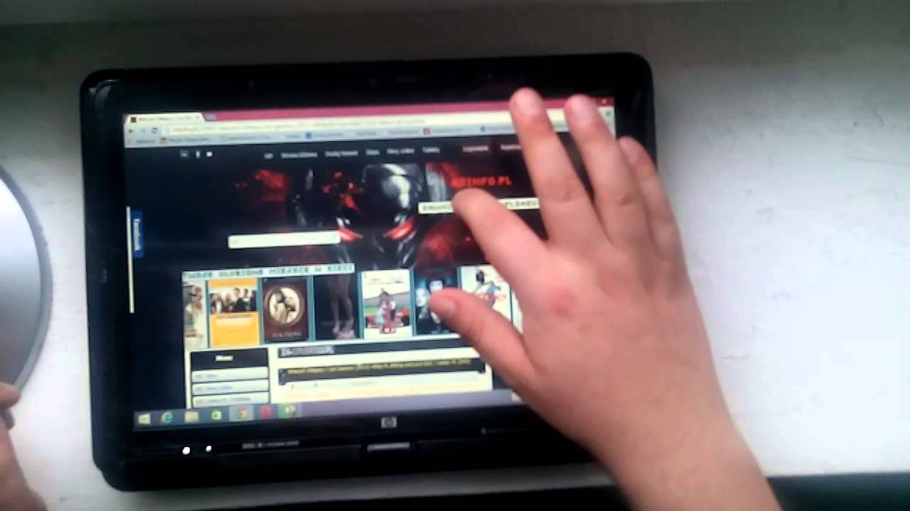 Laptop Tablet Notebook HP TouchSmart TX2 TX2500 - YouTube