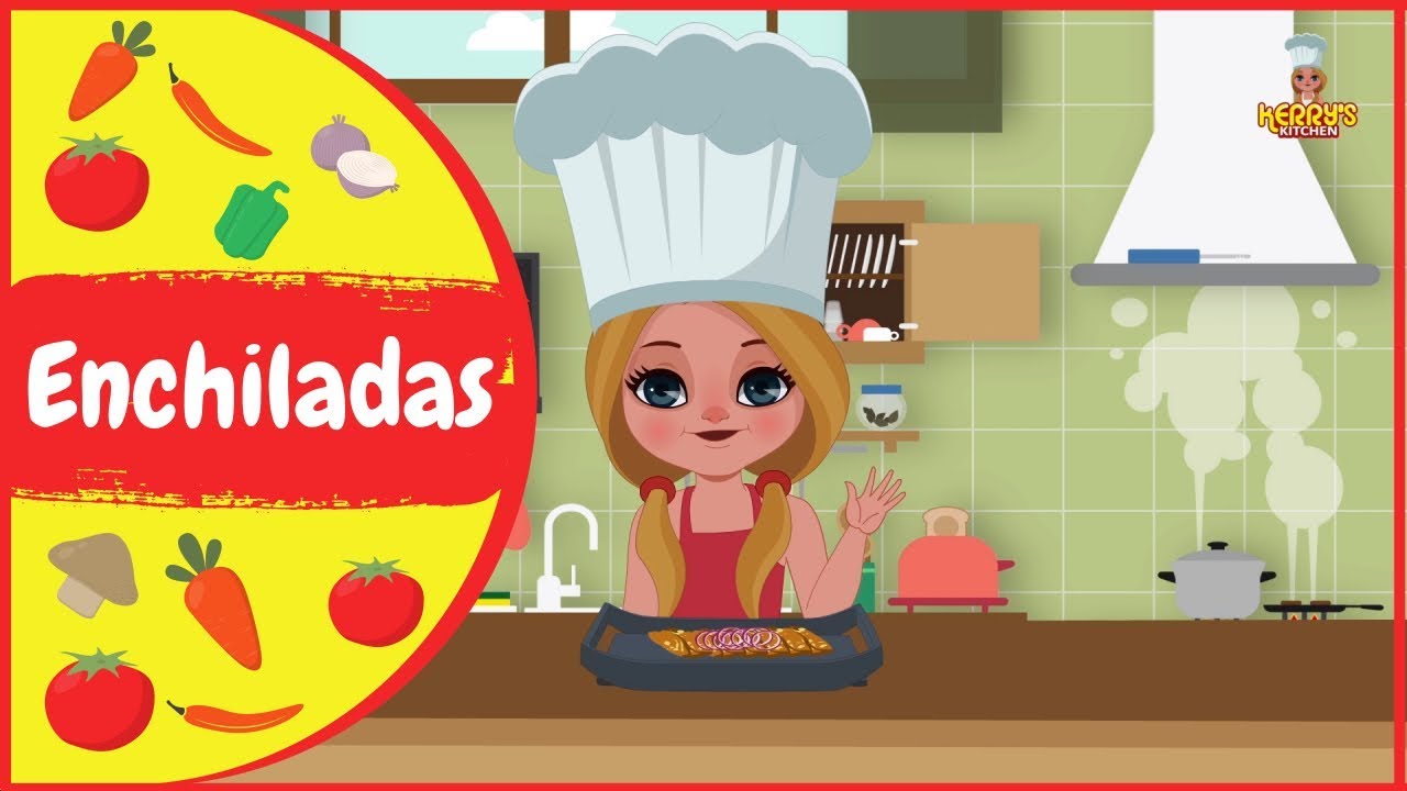 Enchiladas | Easy Recipes for Kids | Kerry's Kitchen - YouTube