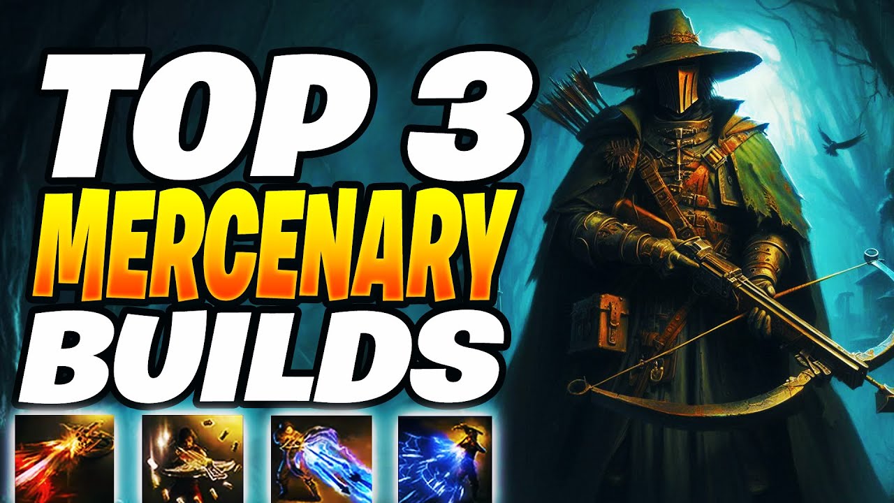 TOP 3 Best MERCENARY Builds In POE 2! Path of Exile 2 Mercenary Builds ...
