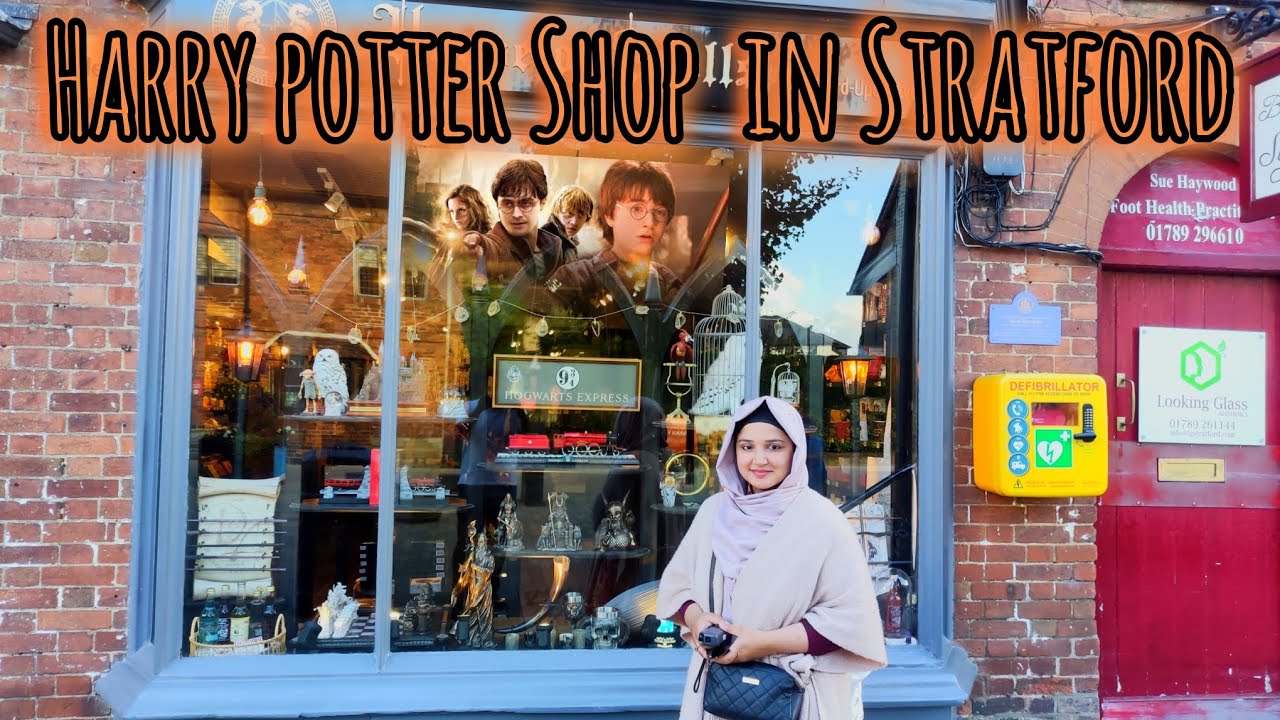 Harry Potter shop in Stratford - YouTube