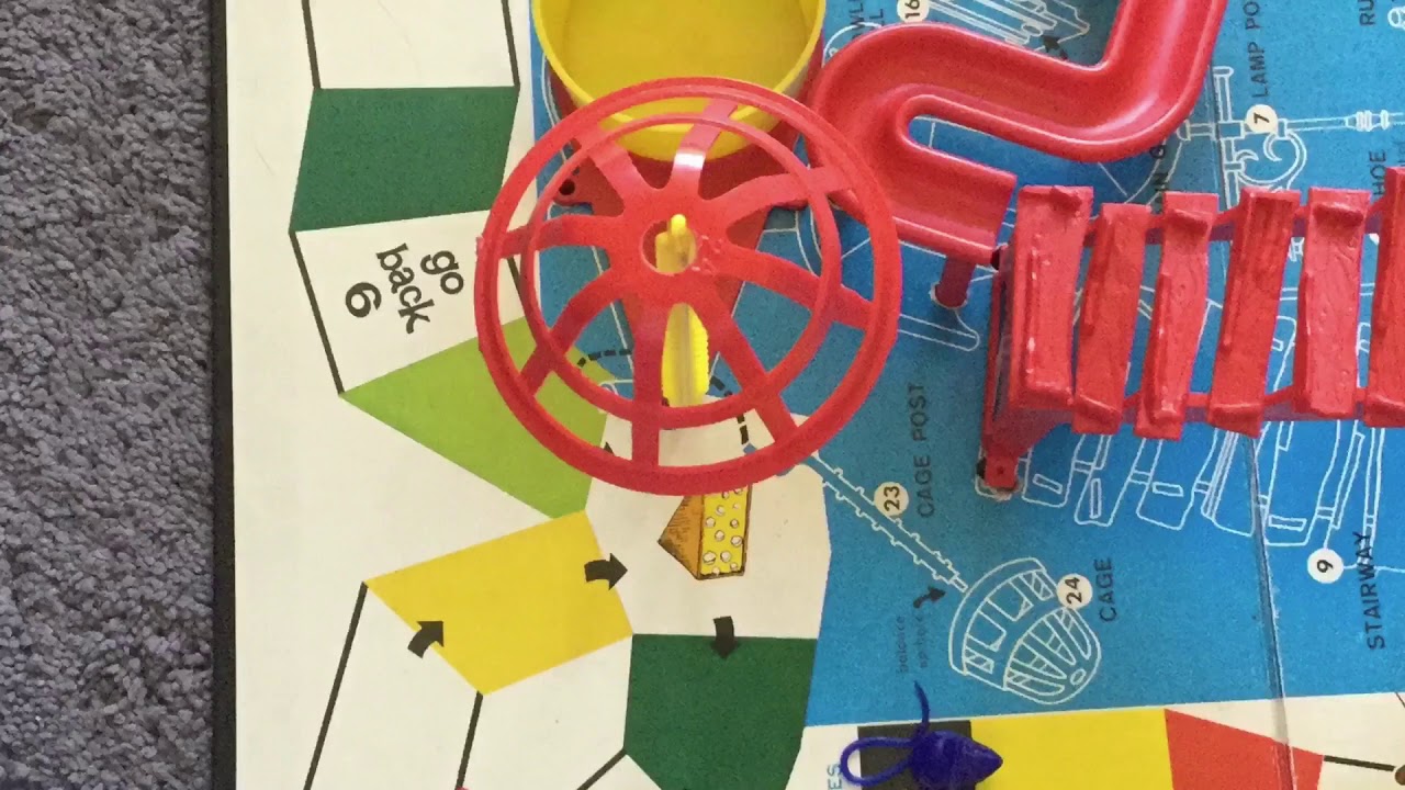 Mousetrap game 1963 in action (the diver totally did a flip)! - YouTube