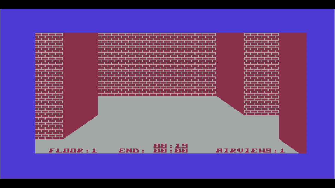 3 Dimension Maze (C64) Longplay & Ending - YouTube