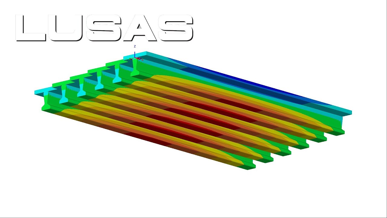 Grillage modelling in LUSAS - YouTube