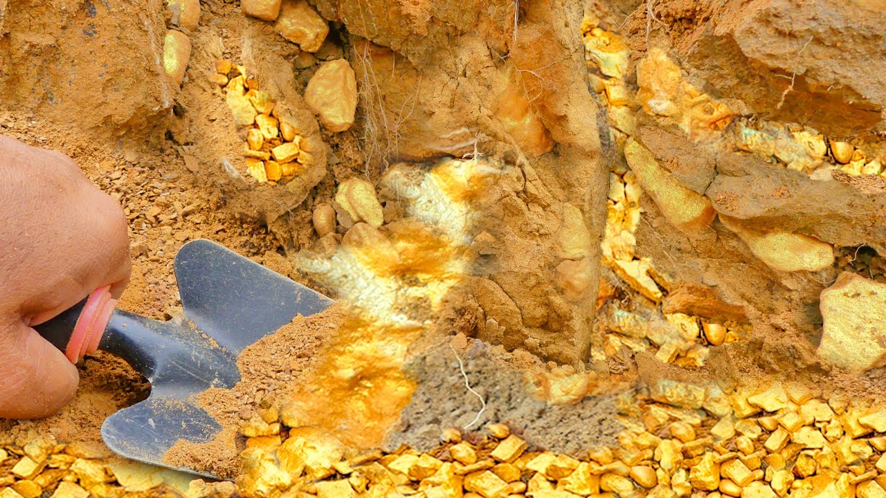 Treasure Hunting! Gold Miner find & dig for Treasure worth Million ...